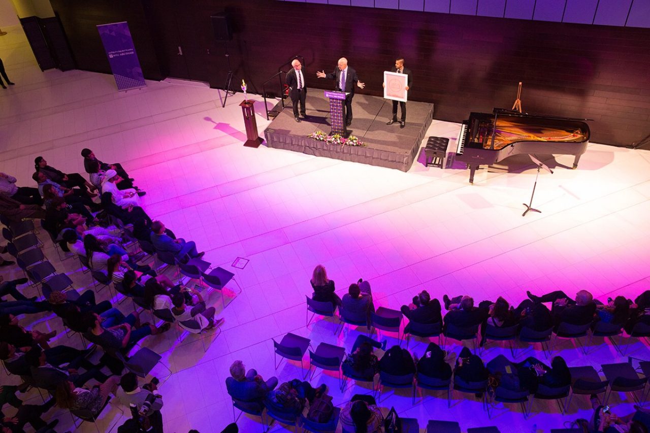 PHOTOS: NYU Abu Dhabi Welcomes Andrew Hamilton as the 16th President of ...