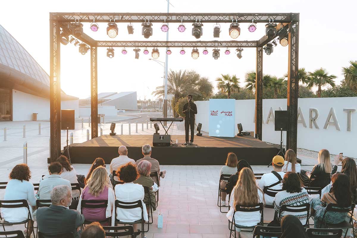 Music Major Jiire Smith Captures the Rhythms of Abu Dhabi - NYU Abu Dhabi