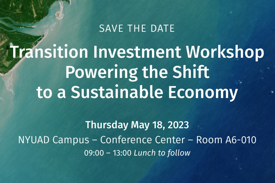 Transition Investment Workshop - NYU Abu Dhabi