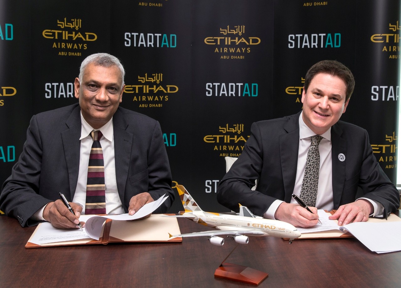startAD and Etihad Airways Partner to Develop Entrepreneurship ...